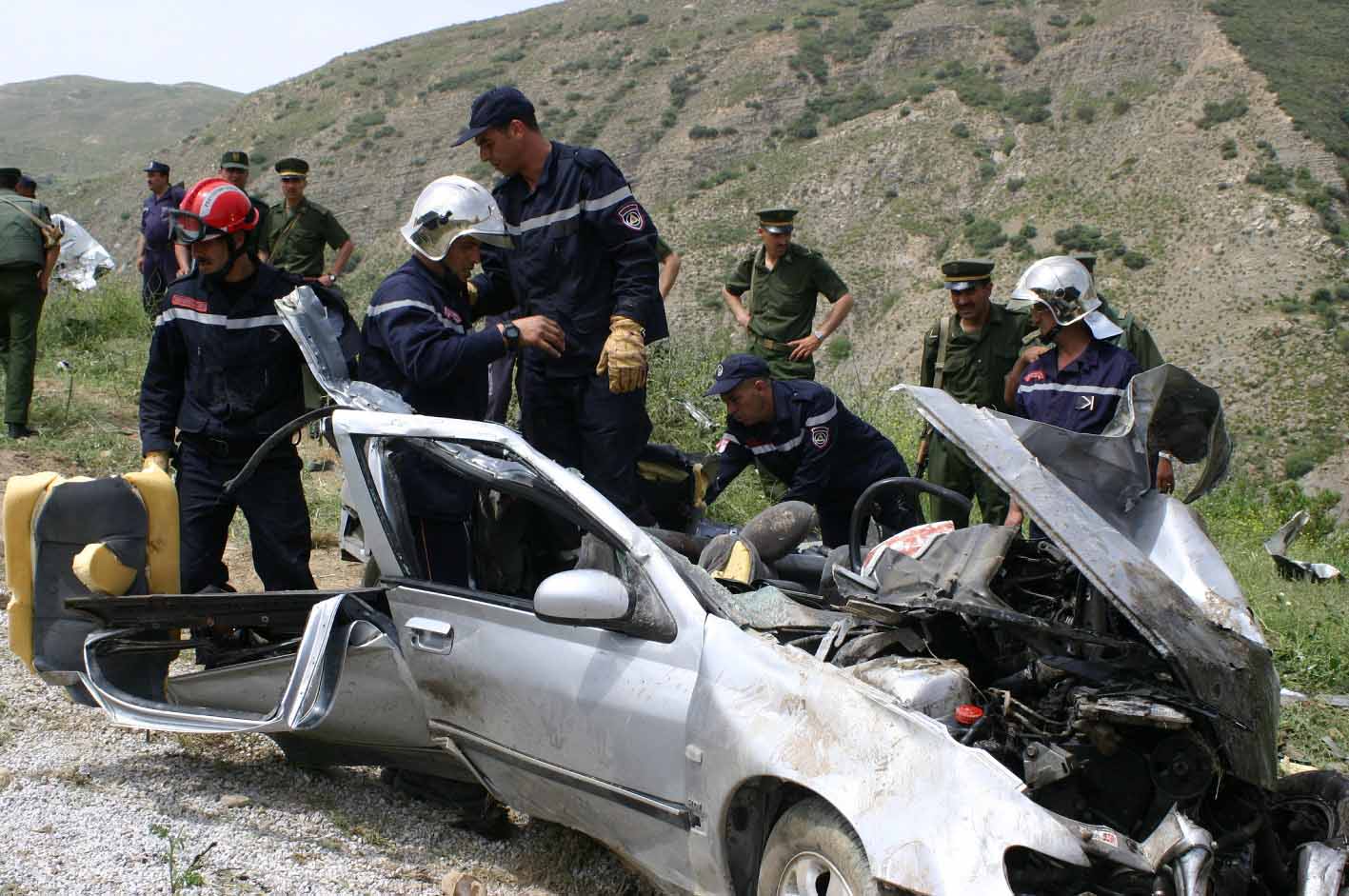 حوادث المرور وفاة ثمانية أشخاص وإصابة 224 آخرين خلال الـ 24 ساعة