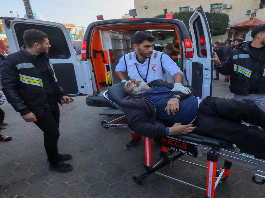 الصليب الأحمر وضع مستشفيات قطاع غزة كارثي وهي تعاني من نقص شديد في